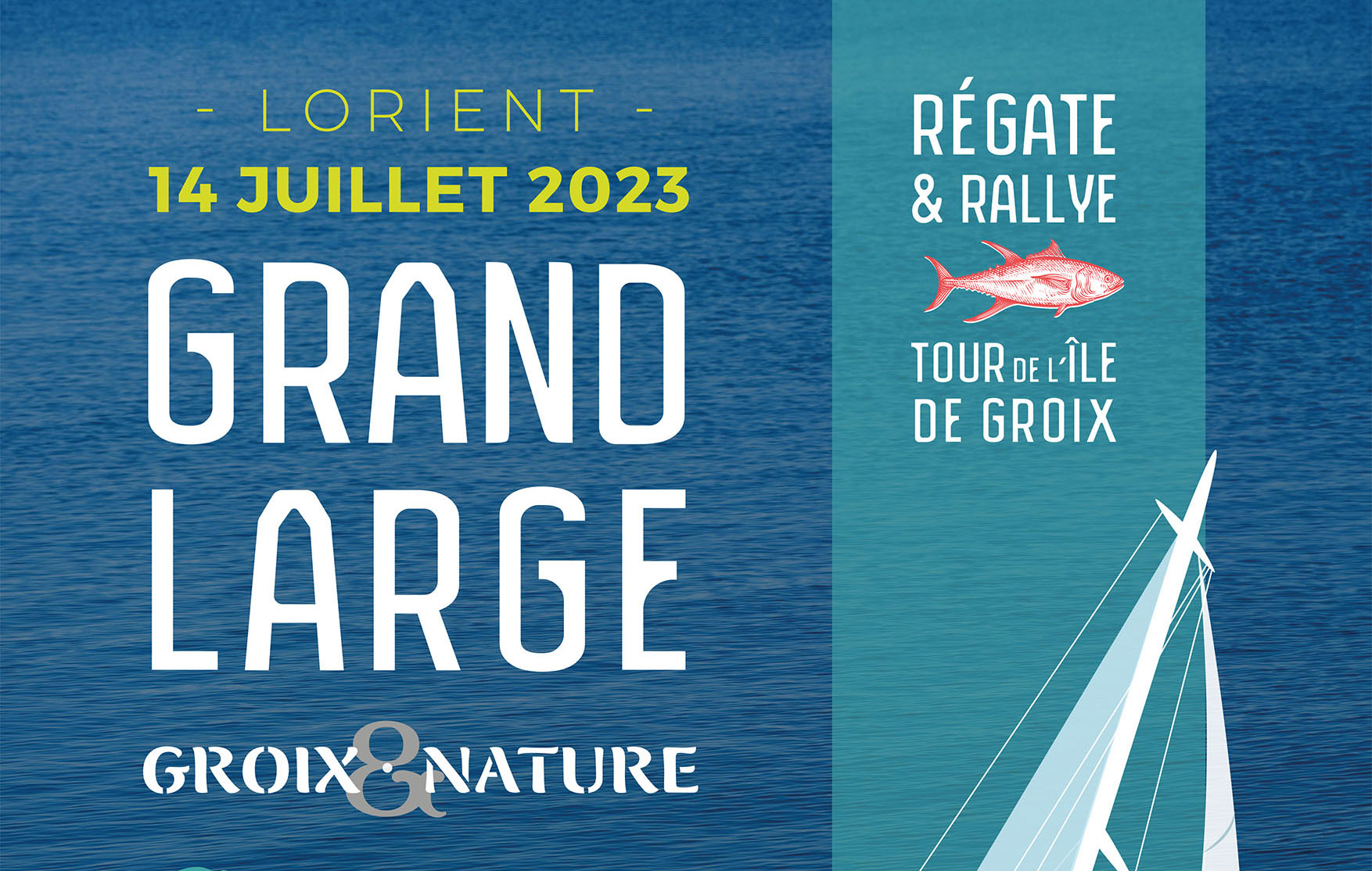 Grand Large Groix&Nature - yume-graphisme